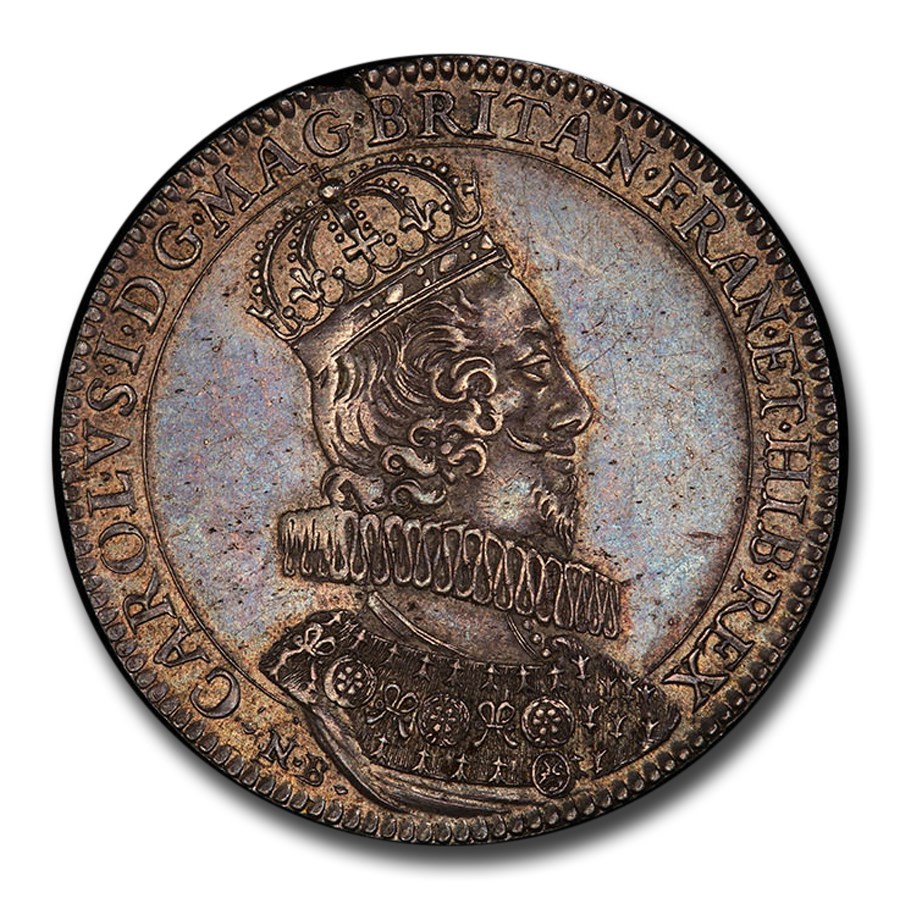 Buy 1626 Great Britain Silver Coronation Medal Charles I AU-53 PCGS | APMEX