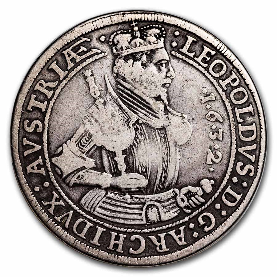 Buy 1632 Austria Silver Thaler Leopold VF | APMEX