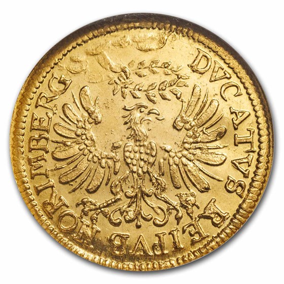 Buy 1650 German States Nurnberg Gold Ducat MS-63 NGC | APMEX