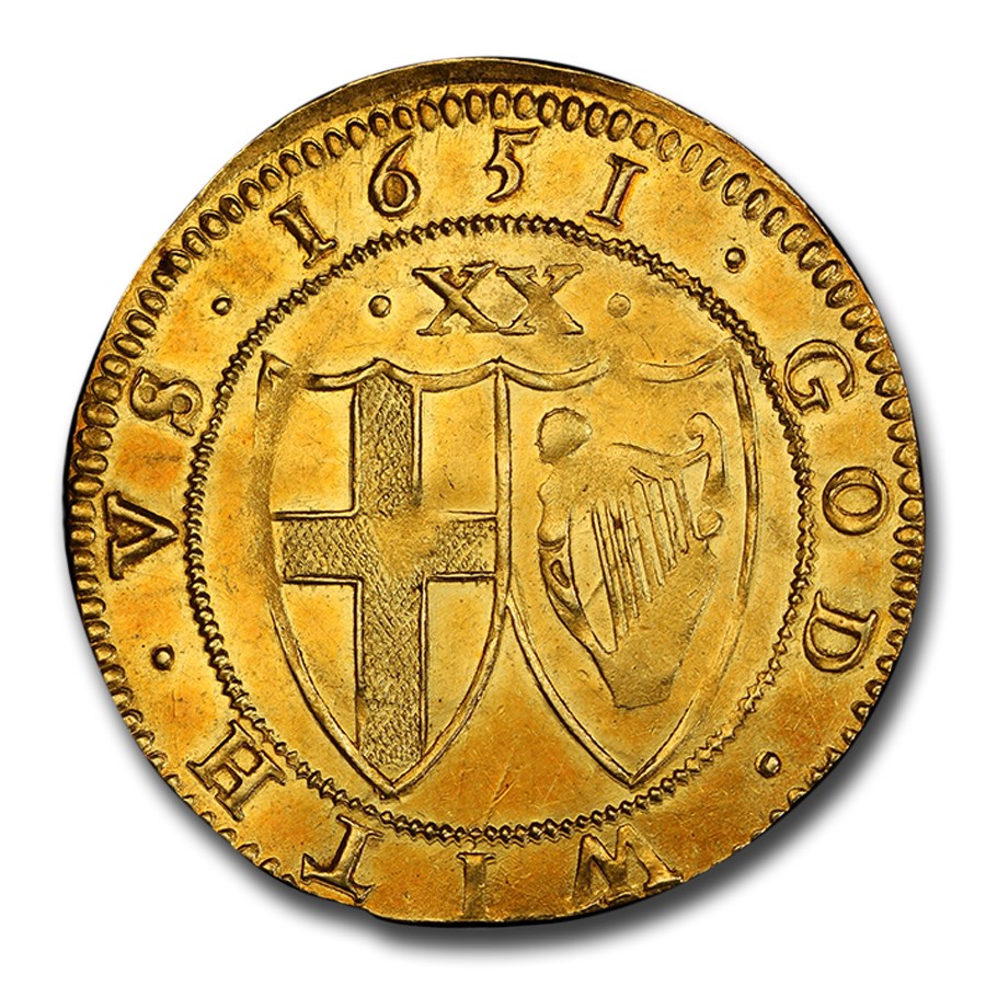 Buy 1651 Great Britain Gold Unite of 20 Shillings MS-62 PCGS | APMEX