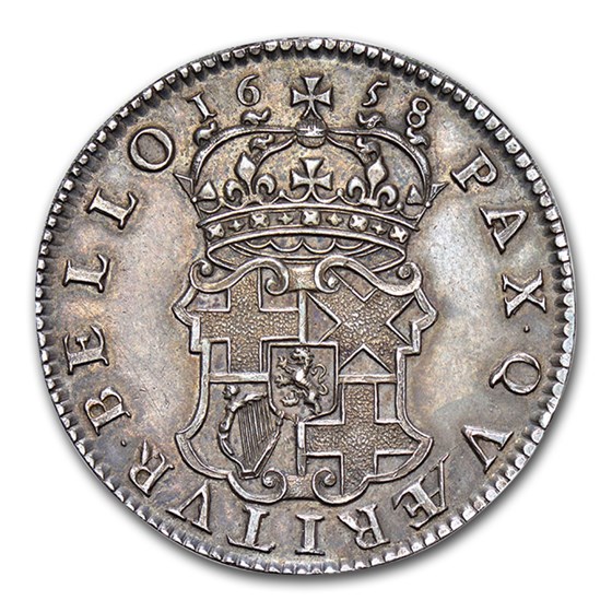 Buy 1658 Great Britain Silver Half Crown AU-58 NGC | APMEX