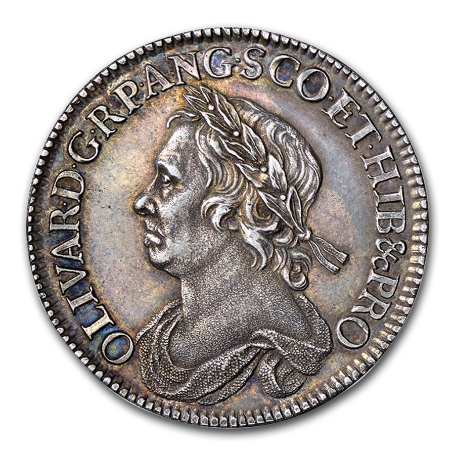 Buy 1658 Great Britain Silver Half Crown AU-58 NGC | APMEX