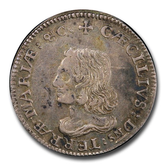 Buy (1659) 6 Pence Maryland Lord Baltimore AU-53 PCGS | APMEX