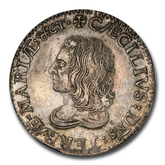 Buy (1659) Maryland Lord Baltimore Shilling AU-53 PCGS | APMEX