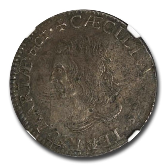 Buy 1659 Maryland Shilling Lord Baltimore AU-58 NGC | APMEX