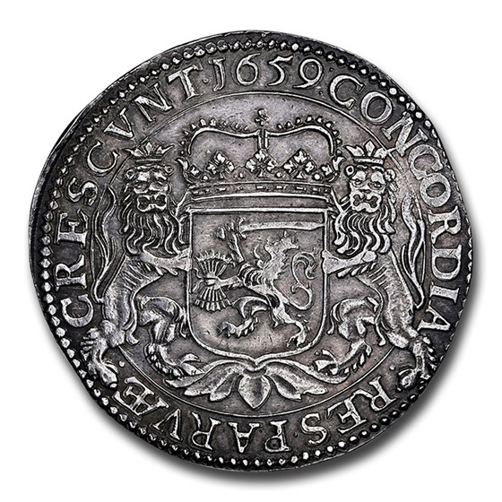 Buy 1659 Netherlands Utrecht Silver 2 Ducatons MS-61 NGC | APMEX