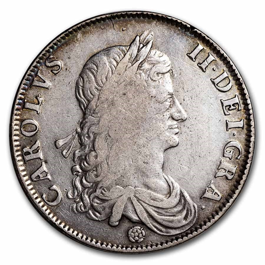 Buy 1662 Great Britain Silver Crown Charles II Fine | APMEX