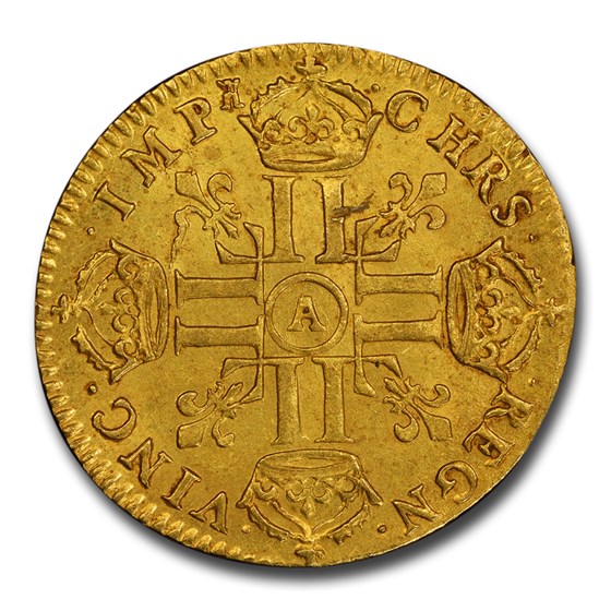 Buy 1670-A France Gold Louis d'Or Louis XIV MS-63 | APMEX