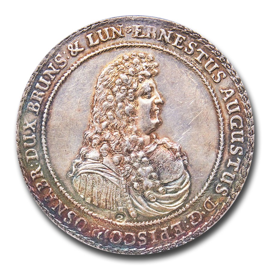 Buy 1680 German States Brunswick-Luneburg RB AR 2 Thaler MS-61+ NGC | APMEX
