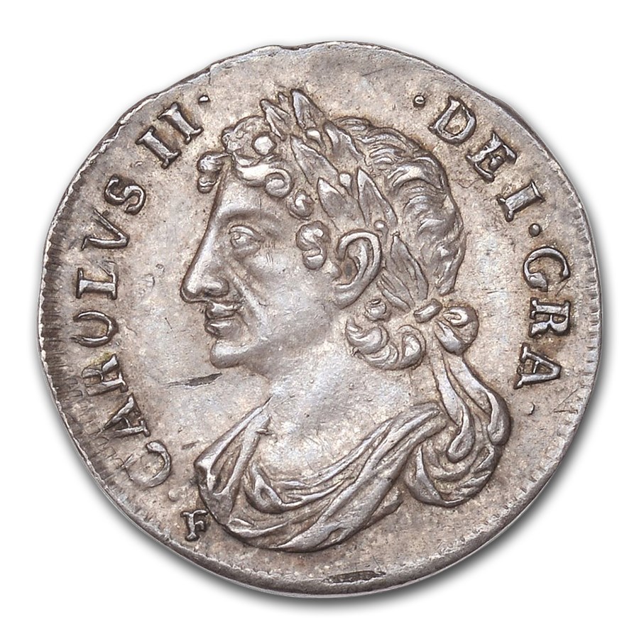 Buy 1681 Great Britain Silver 1/4 Merk Charles II MS-62 NGC | APMEX