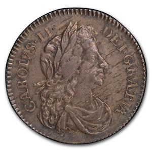 Buy 1681 Great Britain Silver 6 Pence Charles II AU-55 PCGS | APMEX