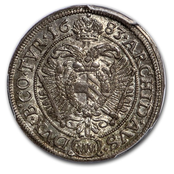 Buy 1683 Austria Silver 6 Kreuzer Vienna MS-64+ PCGS | APMEX