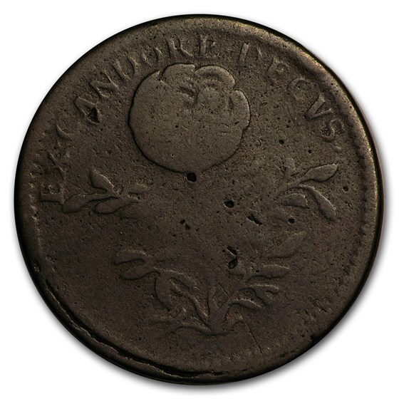 Buy 1688-1694 Mary II Rose Farthing Pattern Coin VG Details | APMEX