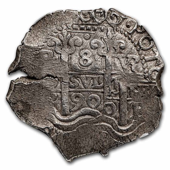 Buy 1690 P VR Spanish BO Silver 8 Reales Cob VF-30 | APMEX