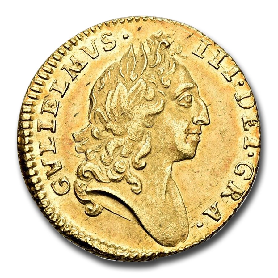 Buy 1695 Great Britain Gold Half Guinea William III MS-63 NGC | APMEX