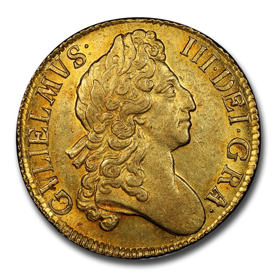 Buy 1698 Great Britain Gold Guinea William III MS-62 PCGS | APMEX