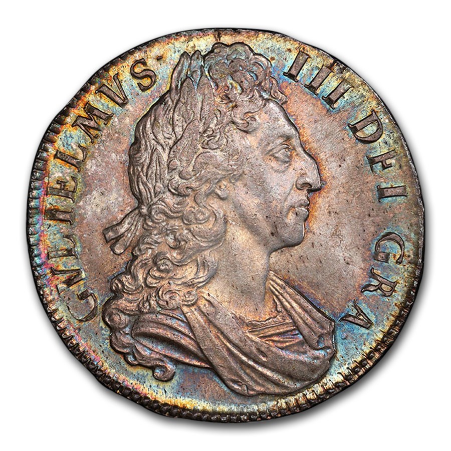 Buy 1700 Great Britain Silver Crown William III MS-64 PCGS | APMEX