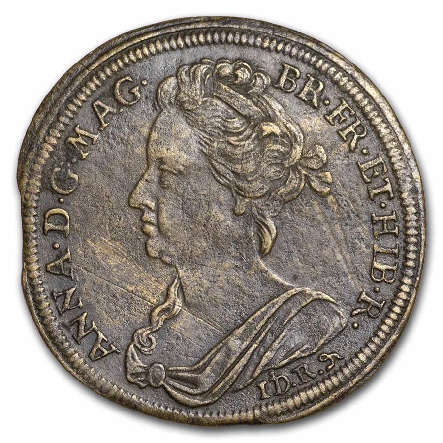 Buy 1700s Great Britain AE Jeton Queen Anne AU | APMEX