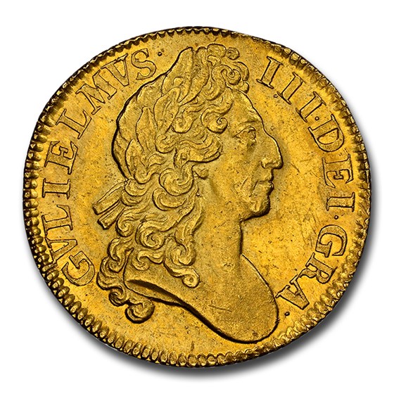 Buy 1701 Great Britain Gold Guinea William III MS-63+ NGC | APMEX