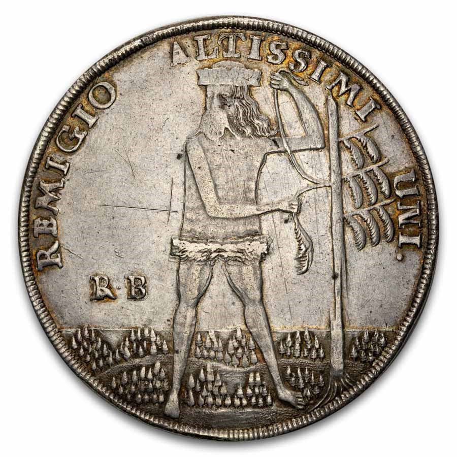 Buy 1703 Brun-Wolf Silver Wild Man Thaler VF (Details) | APMEX