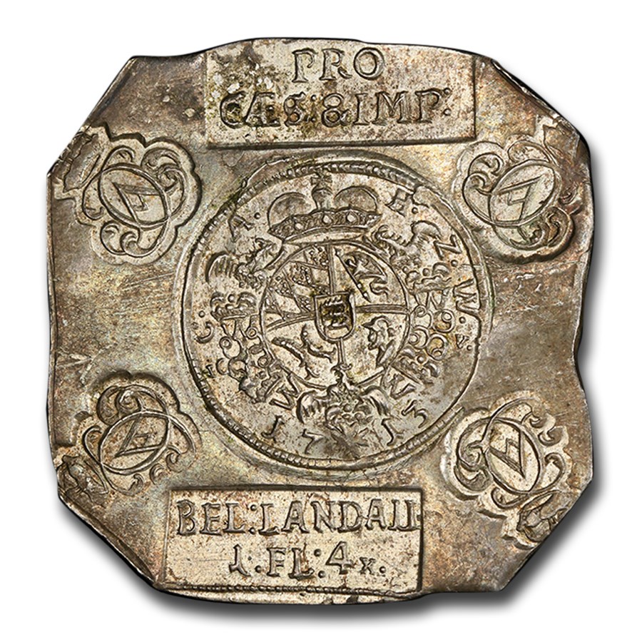 Buy 1713 Germany Landau Silver Florin and 4 Kreuzer MS-62 PCGS | APMEX