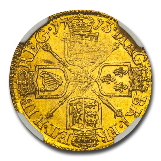Buy 1713 Great Britain Gold Half Guinea Queen Anne MS-63 NGC | APMEX