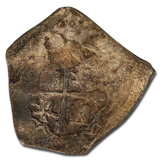 Buy 1715 Fleet Silver Mexico 8 Reales Cob (w/COA) | APMEX