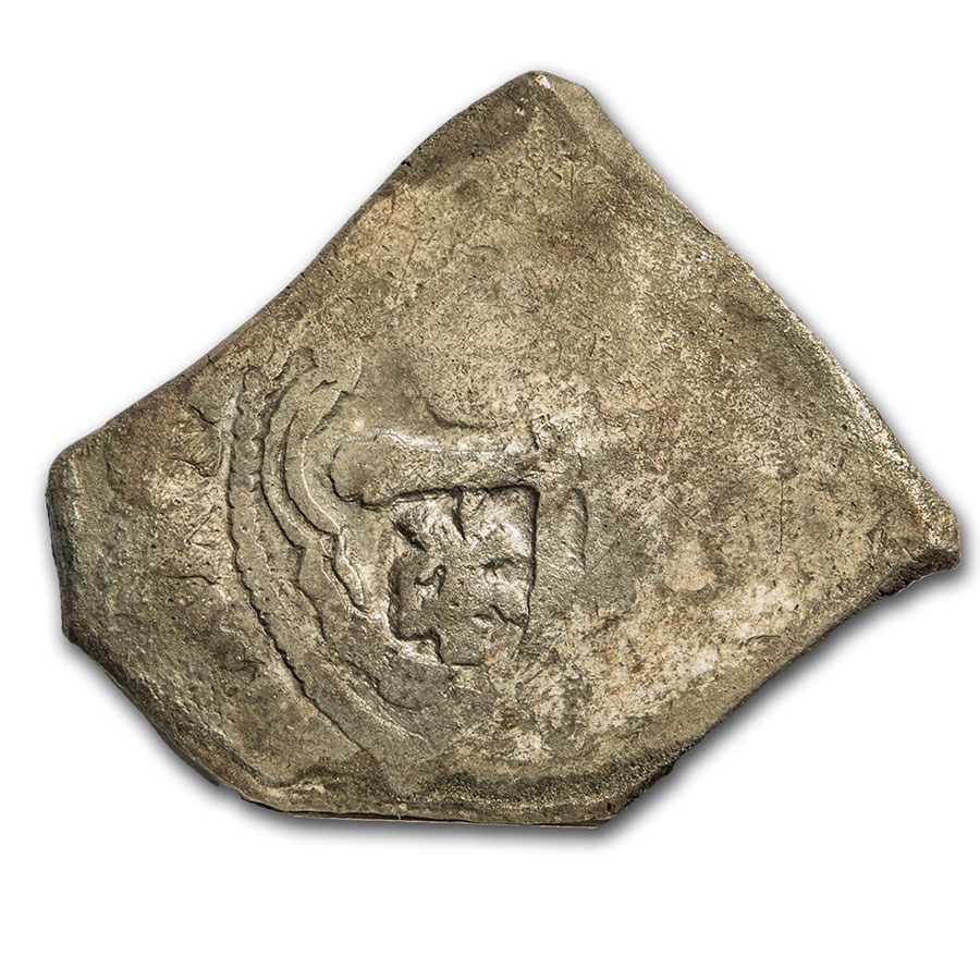 Buy 1715 Fleet Silver Mexico 8 Reales Cob (w/COA) | APMEX