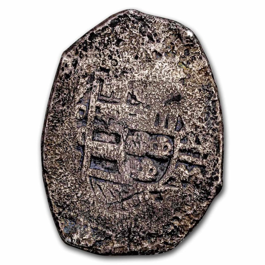 1715 Fleet Silver Mexico 8 Reales Cob (w/COA)