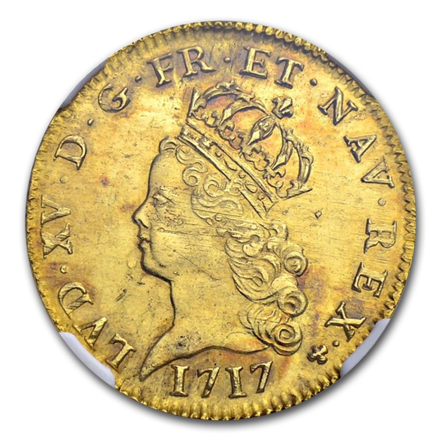 Buy 1717-A France Gold Louis D'or MS-63 NGC | APMEX