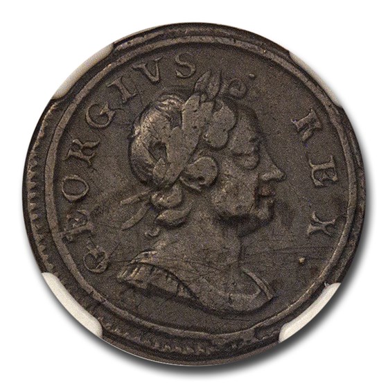 Buy 1717 Great Britain Copper Farthing George I VF-30 NGC | APMEX