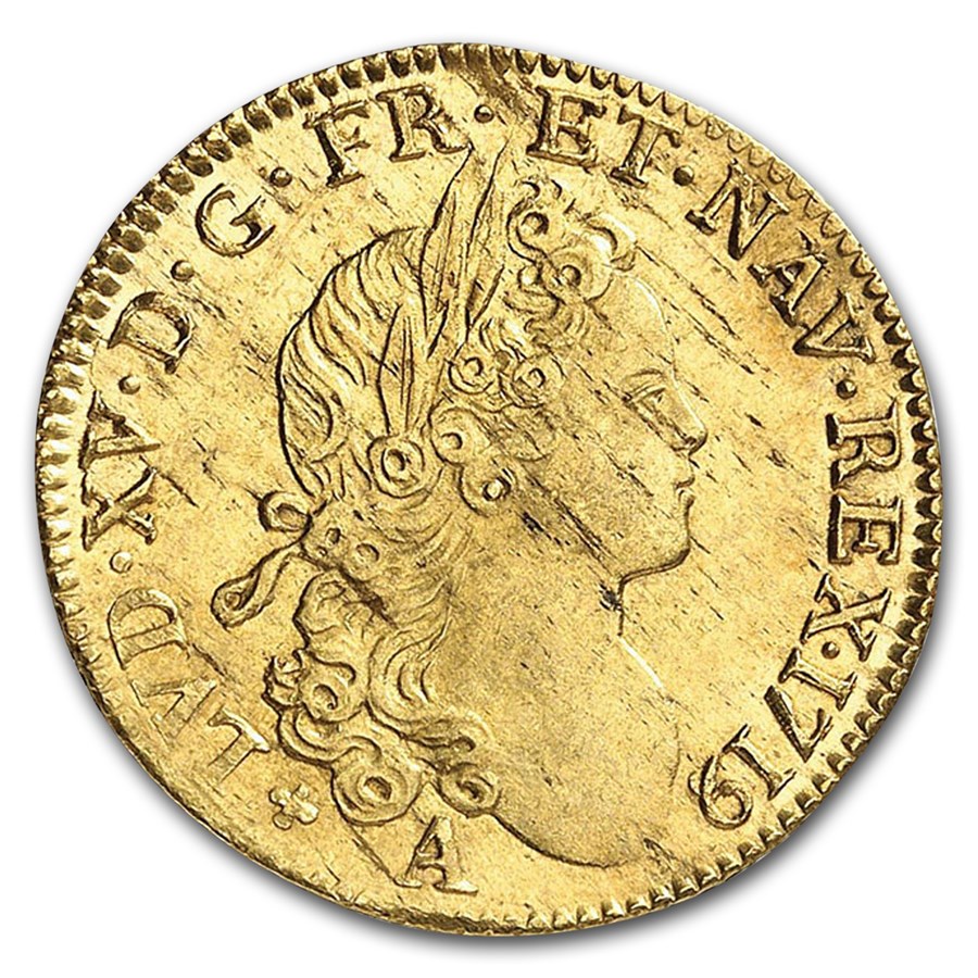 Buy 1719-A France Gold Louis D'or MS-64 NGC | APMEX