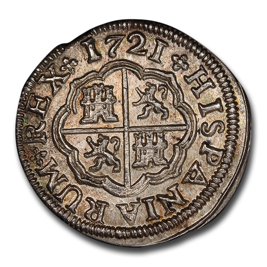 Buy 1721-S Spain Silver Real Philip V MS-64 PCGS | APMEX