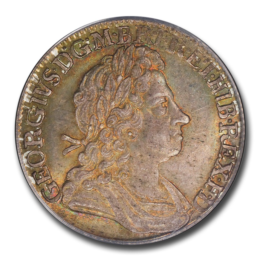 1723 Great Britain Silver Shilling George I MS-65 PCGS (SSC Rev)