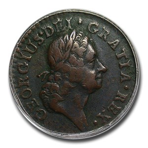 Buy 1723 Hibernia Farthing VF-25 PCGS (DEI. GRATIA) | APMEX