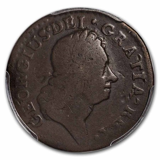 Buy 1723 Wood's Hibernia Farthing DEI GRATIA VG-10 PCGS | APMEX