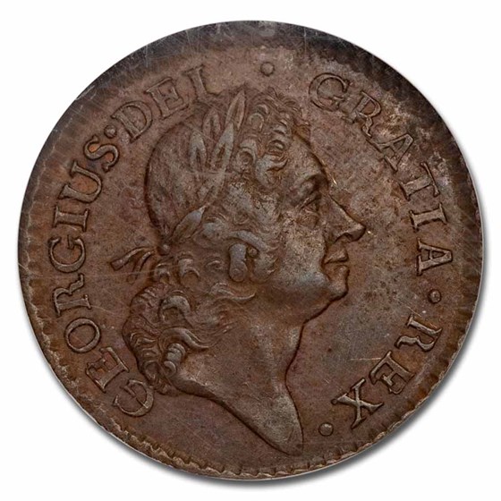 Buy 1723 Wood's Hibernia Halfpenny MS-63 NGC (Brown) | APMEX