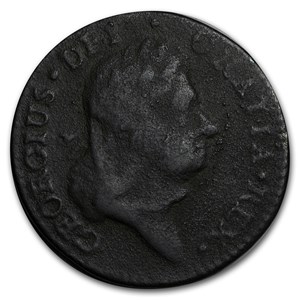 Buy 1723 Wood's Hibernia Halfpenny VF Details | APMEX