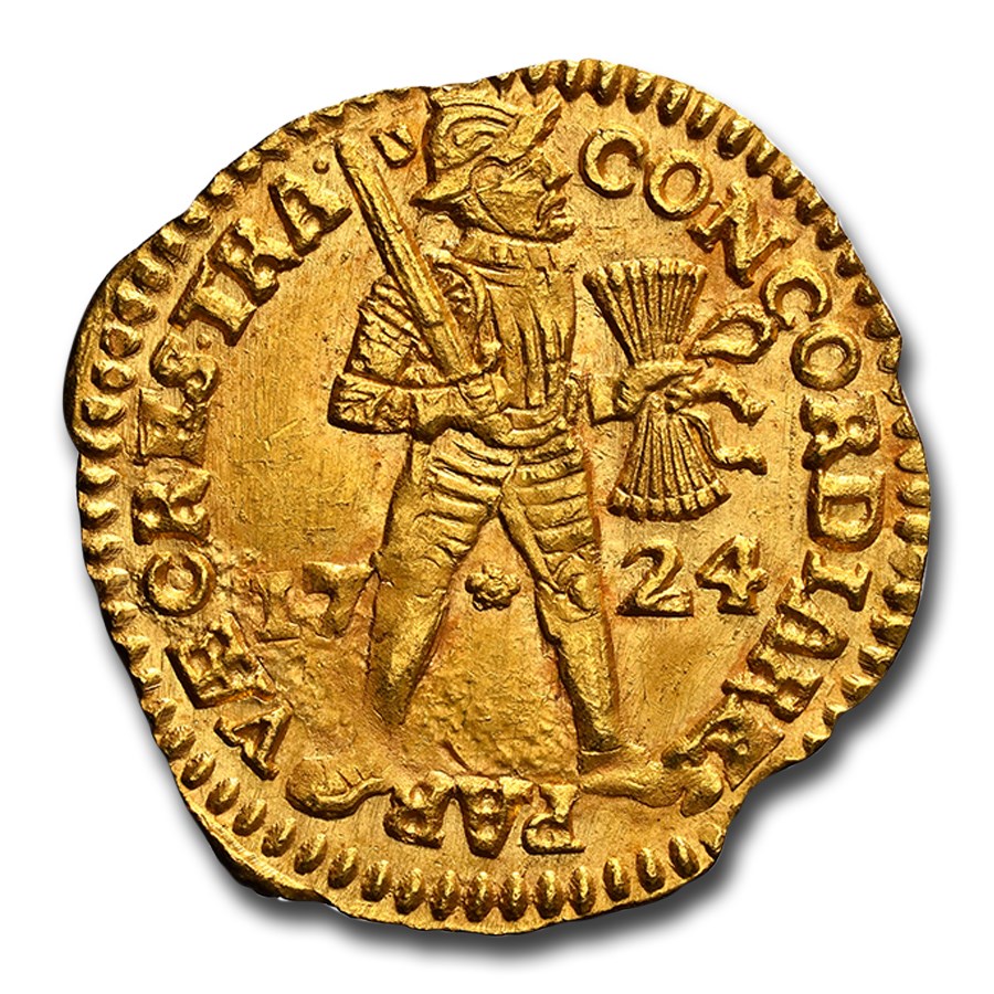 Buy 1724 Netherlands Gold Ducat MS-64 | APMEX