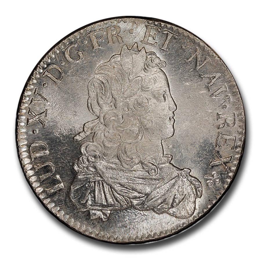 Buy 1724-V France Silver Ecu Louis XV MS-64 PCGS | APMEX