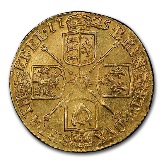 Buy 1725 Great Britain Gold Half-Guinea George I MS-64 PCGS | APMEX