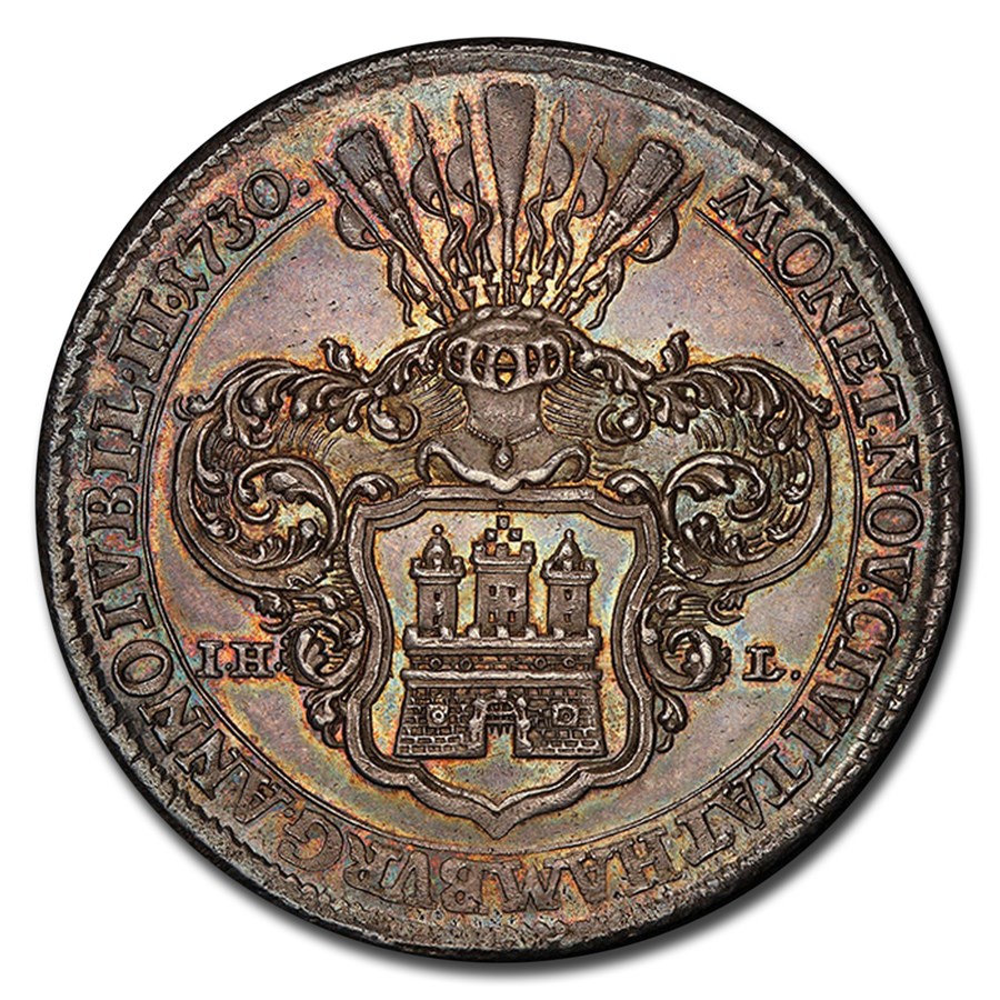 Buy 1730 German States Hamburg Silver Thaler MS-64 PCGS | APMEX