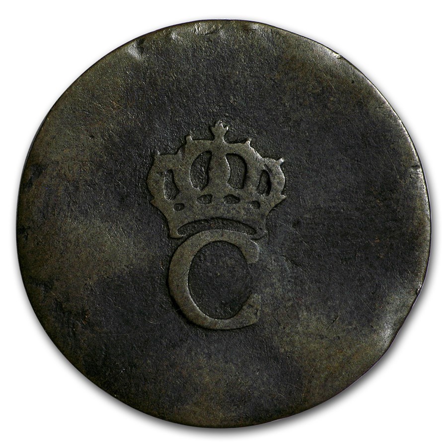 Buy 1738-1765 French Colonies Copper Stampee Fine-VF | APMEX