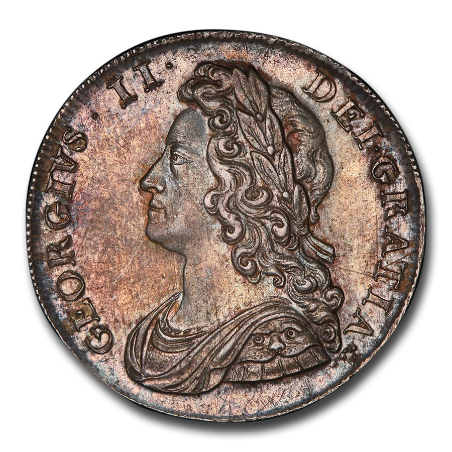 Buy 1739 Great Britain Silver Halfcrown George II MS-62 PCGS | APMEX