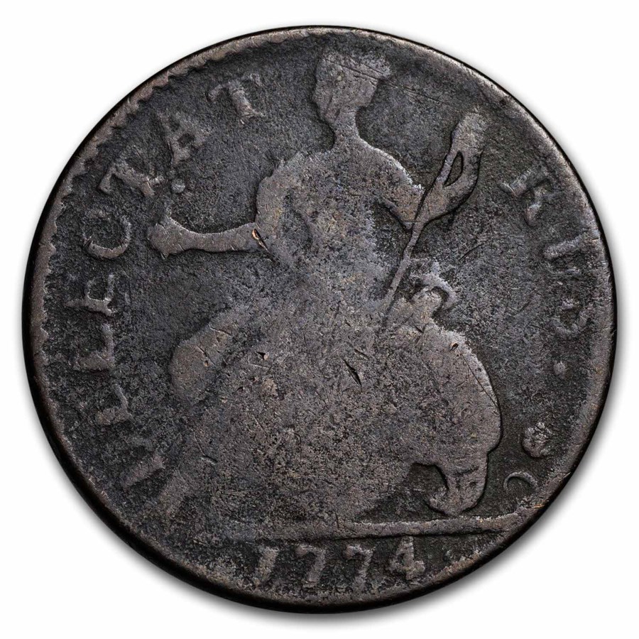 Buy 1740-1790 Blacksmith Copper Penny/Halfpenny Avg Circ | APMEX