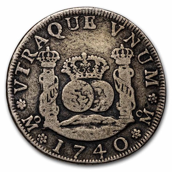 Buy 1740 MF Mo Mexico Silver 4 Reales Philip V VF | APMEX