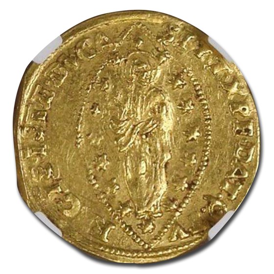 Buy 1741-1752 Italy Venice Gold Zecchino MS-62 NGC | APMEX