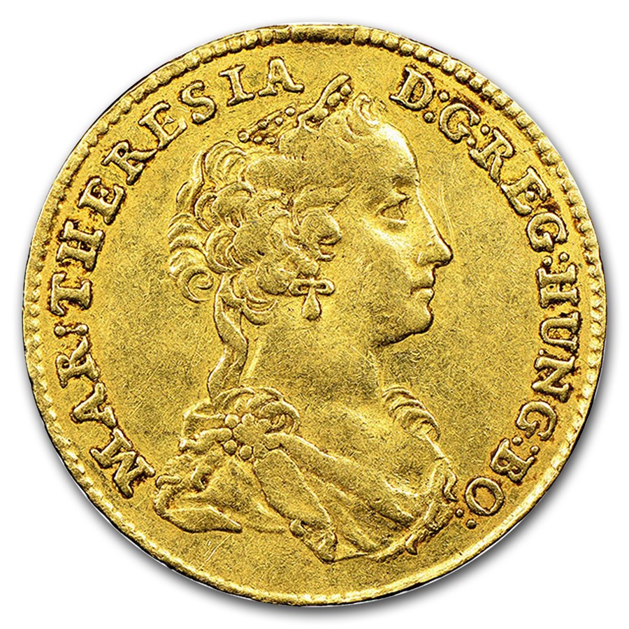 Buy 1741 Hungary Transylvania Gold Ducat Maria Theresia XF-45 NGC | APMEX