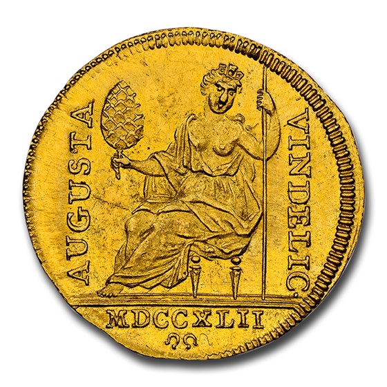 Buy 1742 Germany Augsburg Gold Ducat MS-63 NGC | APMEX