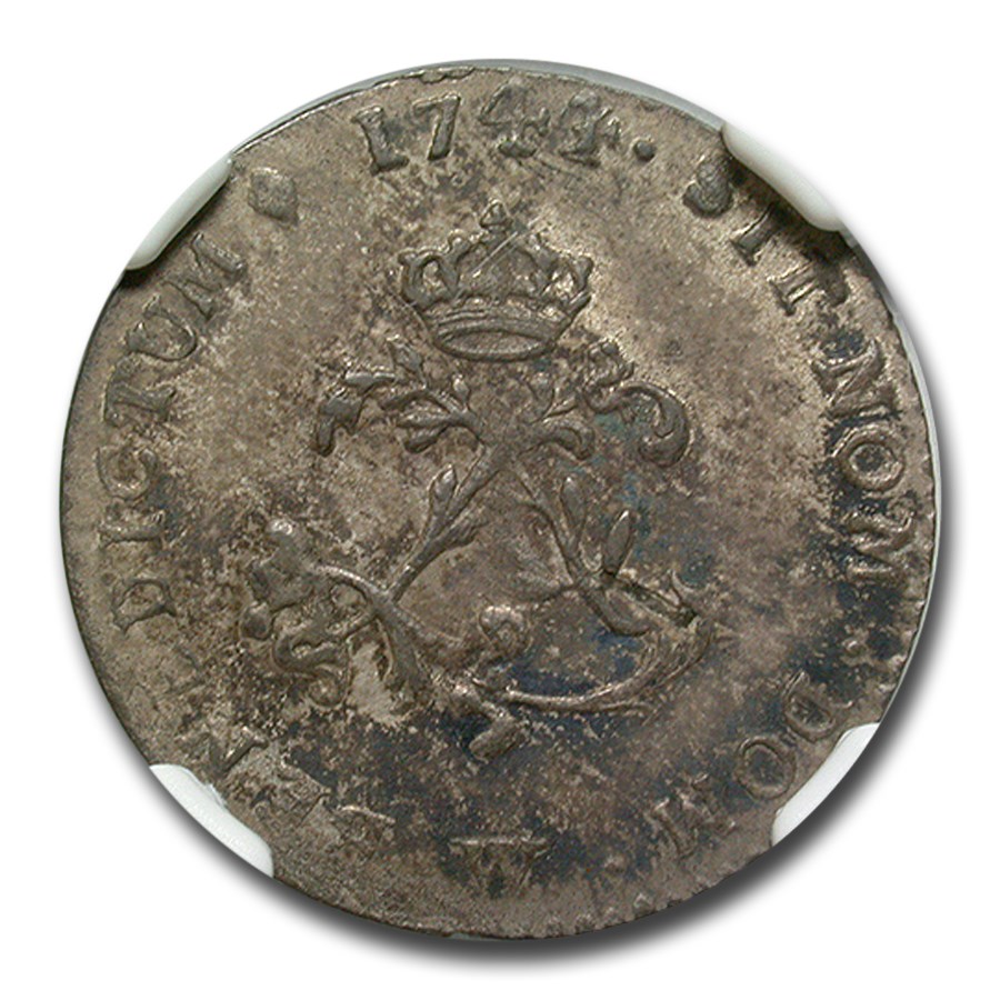 Buy 1744/3W Sou Marque French Colonies AU-58 NGC (Vlack 205b) | APMEX